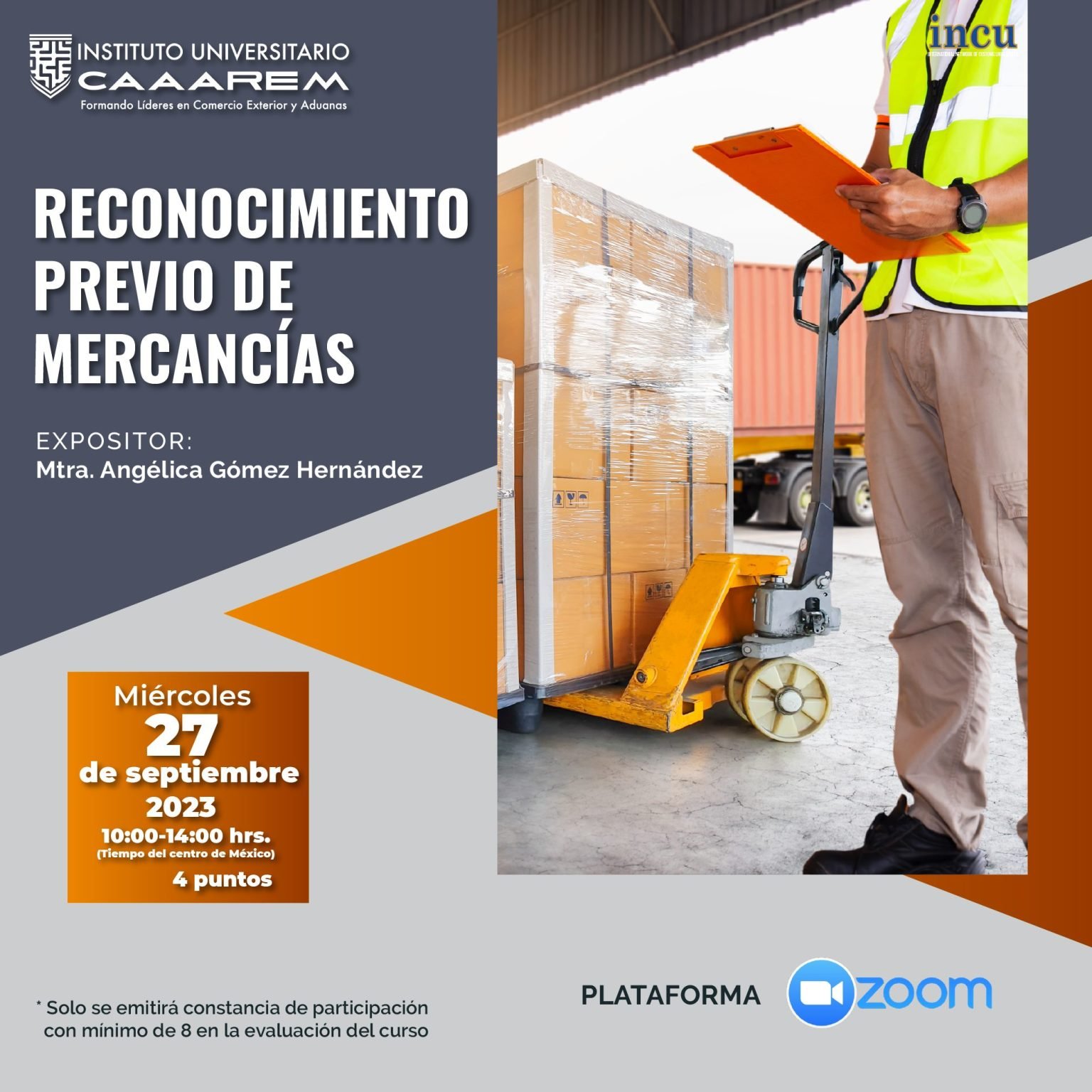 Reconocimiento Previo de Mercancías – IUCAAAREM