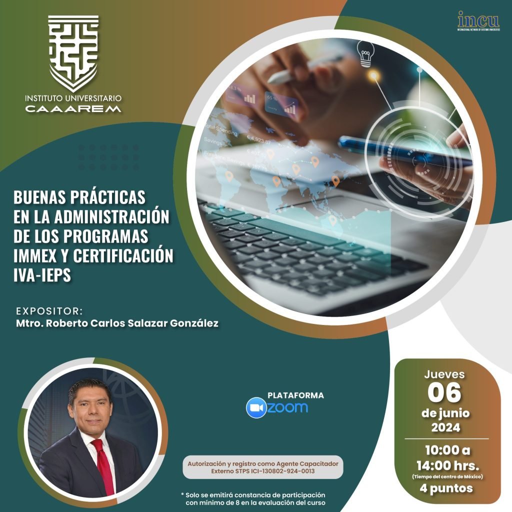 Buenas prácticas en la administración de los programas IMMEX y ...