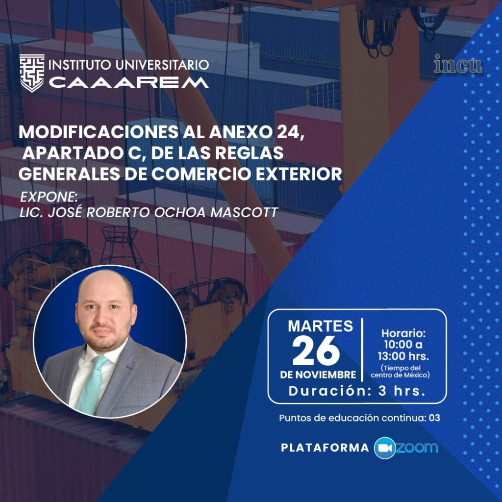 Modificaciones al anexo 24, apartado C, de las reglas generales de ...
